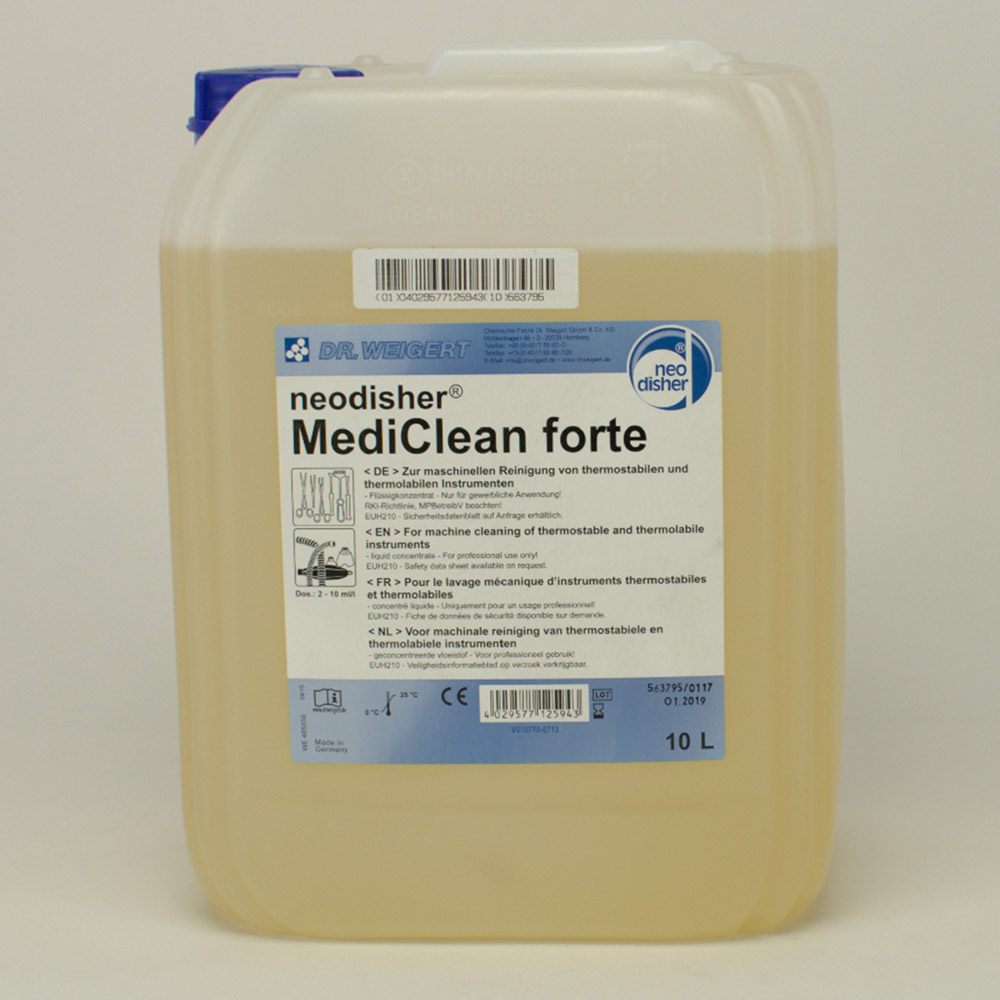 neodisher MediClean forte | Instrumente | Desinfektion, Pflege und ...