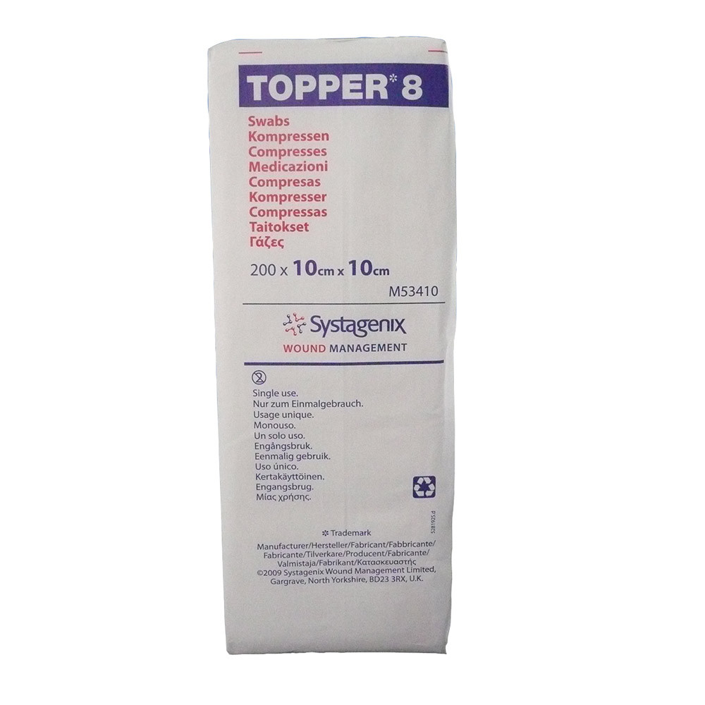 Topper 8 Kompresse | Wattekügelchen, -pellets, -rollen und -tupfer ...