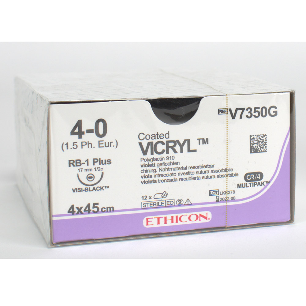 Vicryl violett USP 4-0 | Chirurgie | Instrumente | Praxis | austro dent Online-Shop